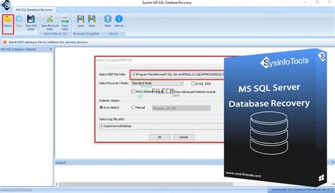 Sysinfotools Ms Sql Database Recovery 220 Filecr