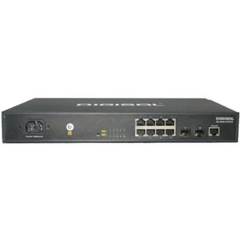 Digisol Digisol Dg Gs4610hpeis 8 Ports Managed Poe Layer 2 Access
