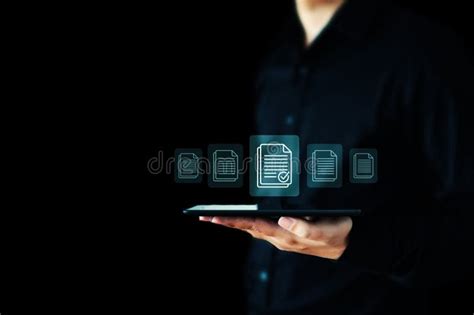 Document Management System Dms Online Documentation Database Stock