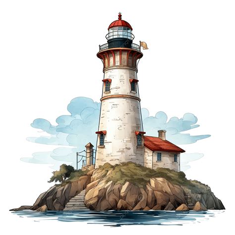 رسم توضيحي للمنارة Png منارة بي إن جي شفاف Png صورة للتحميل مجانا