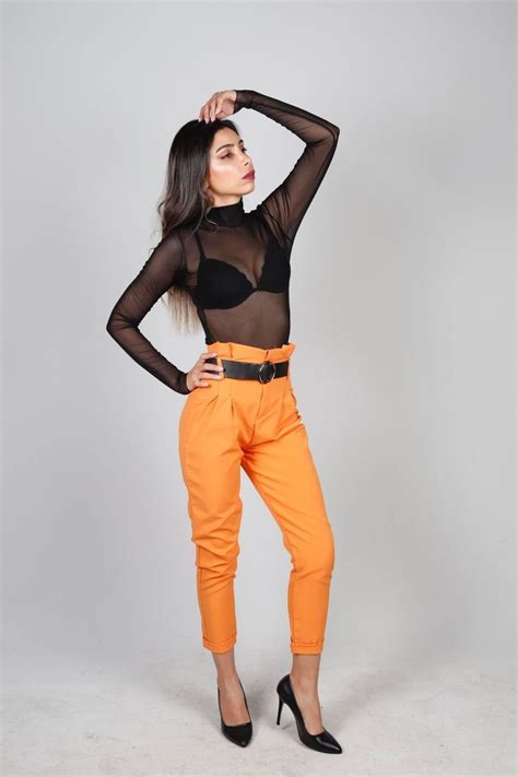 Transparency Outfit Types Of Women Capri Pants Clothes For Women