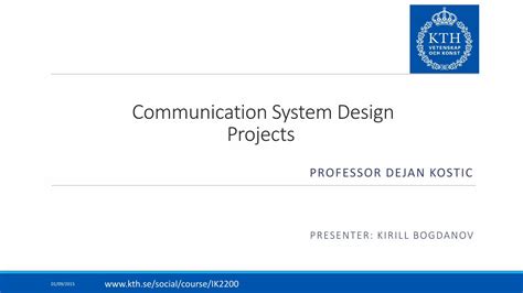 Pdf Communication System Design Projects System Design Projects