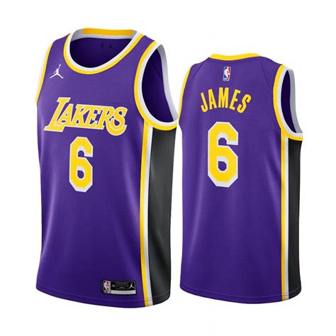 Lebron James Los Angeles Lakers 2021 22 Statement Edition Purple 6