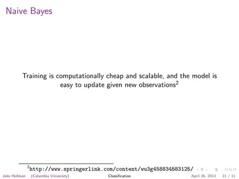 Computational Social Science Lecture 13 Classification Ppt