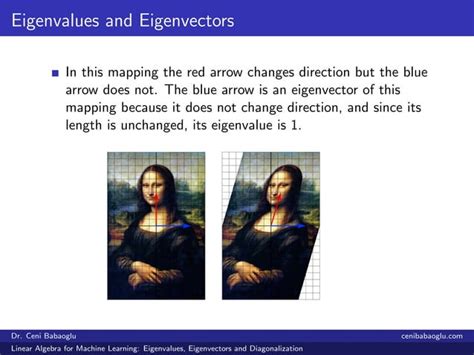 4 linear algebra for machine learning eigenvalues eigenvectors and