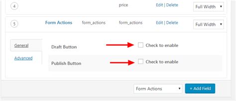 Forms Actions Buttons Activated By Default · Issue 547 · Buddyforms