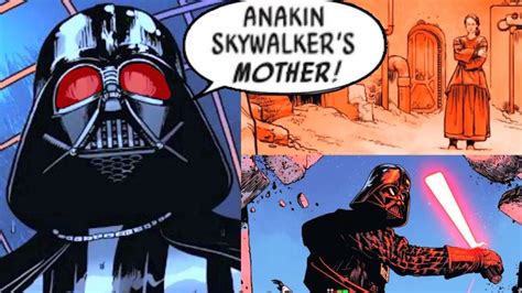 Shmi Skywalker Is Back And Darth Vader Finds Out Darth Vader Skywalker Star Wars Fan Art