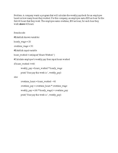 It140 Module 3 Assignment Problem A Company Wants A Program That