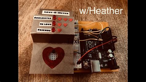 Arduino W Heather Starter Kit Project Love O Meter YouTube