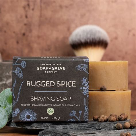 Shaving Soap Rugged Spice Chagrin Valley Soap And Salve