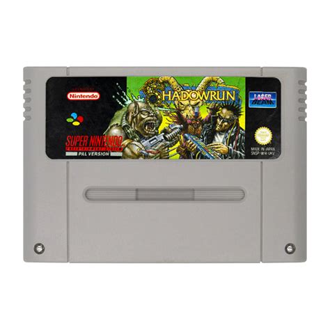 Shadowrun Snes Super Retro Super Nintendo