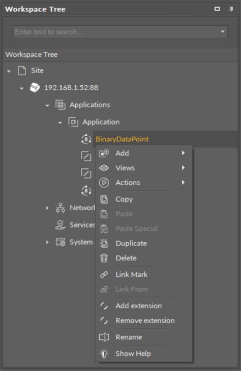 Context Menu