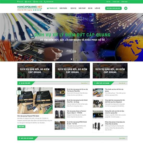 Source Code Theme Wordpress Dịch Vụ Hàn Cáp Quang 2025 Themevip Source Code Mẫu Website Chất Mà Rẻ