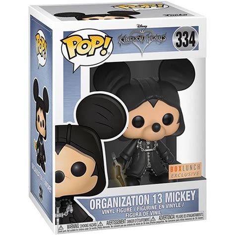 Funko Pop Mickey Mouse Organization Xiii Chase Kingdom Hearts 334