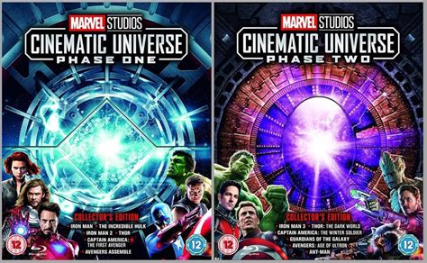 Marvel Cinematic Universe Phase 1 & 2 Collector's Edition Box Set ...