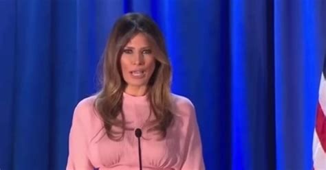 Melania Trump Busted For Plagiarizing Donald Trumps Ex Wife During Anti Bully Speech