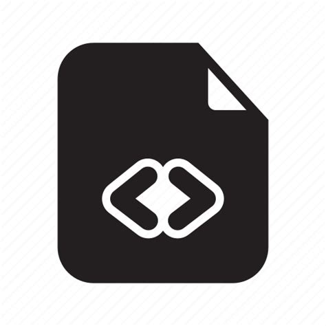 File Solid Coding Icon Download On Iconfinder
