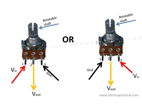 How To Use 3 Pin Potentiometer