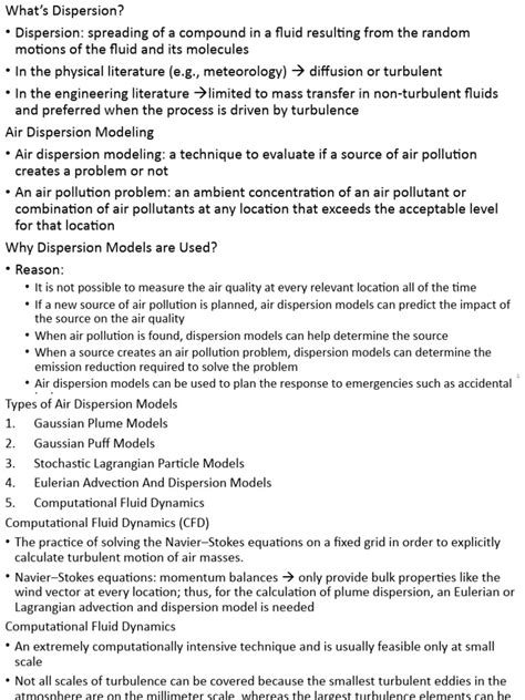 Part 5 3 Air Pollution Modeling And Prediction B Pdf