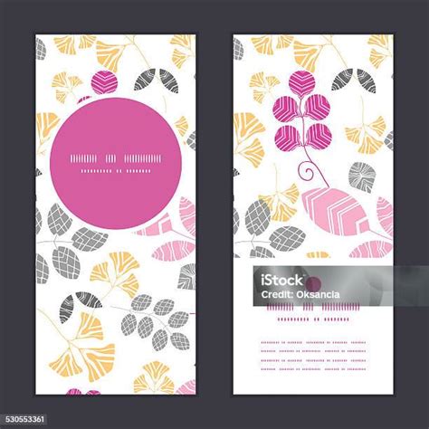 벡터 추상적임 핑크 황색 회색 잎 수직분사 둥근 프레임 포함 0명에 대한 스톡 벡터 아트 및 기타 이미지 0명 개체 그룹