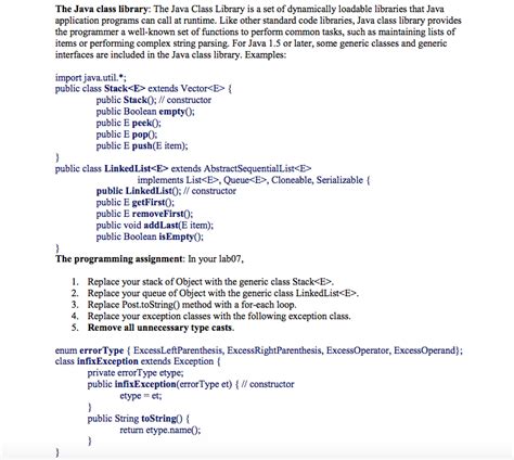 The Java Class Library The Java Class Library Is A