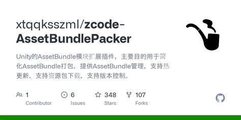 Github Xtqqksszmlzcode Assetbundlepacker Unity的assetbundle模块扩展插件，主要目的用于简化assetbundle打包，提供