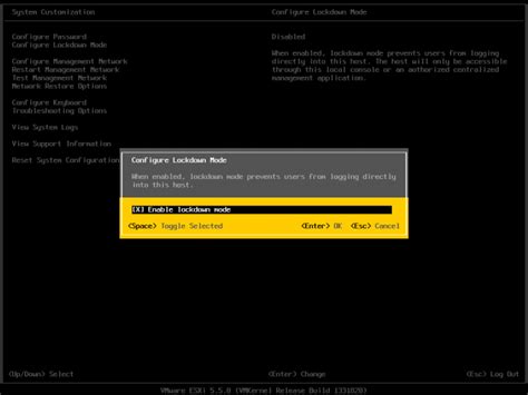 How To Enable Lockdown Mode On Vmware Esxi The Solving