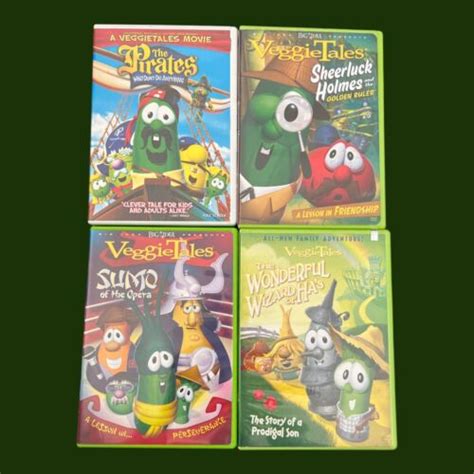 Veggietales Dvds Lot Of 4 794051708823 Ebay