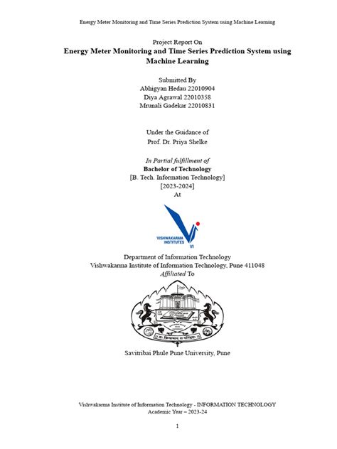 final project report download free pdf energy conservation