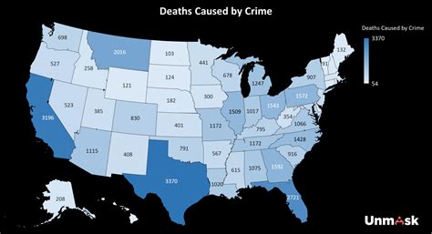 20 Most Dangerous States In Usa Ranked By Crime Rates Unmask Blog