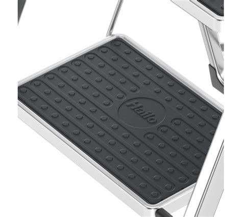 Стремянка алюминиевая 2 ступени Hailo K60 StandartLine с ковриком Hailo ...