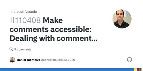 Make Comments Accessible Dealing With Comments And Suggestions In The Inline Editor Issue