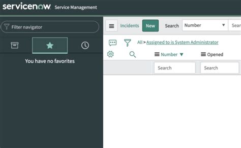 How To Create A Favorites Filter In Servicenow The Snowball