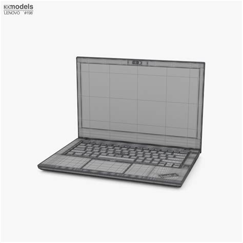 Lenovo Thinkpad T480 3d Model Download Laptop On