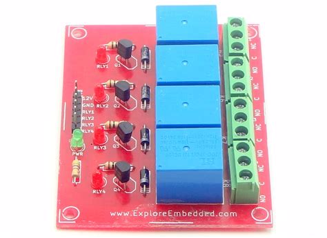 Four Channel Relay Board 12V Tutorials