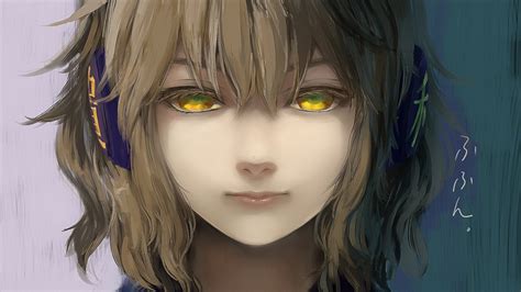 Янтарные глаза аниме фото и картинки Abrakadabra Fun