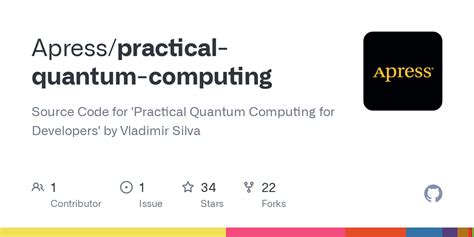 github apress practical quantum computing source code for practical
