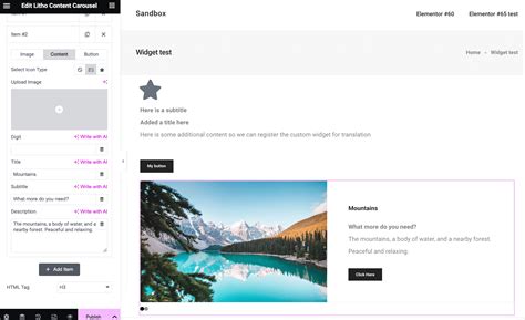 Registering Custom Elementor Widgets For Translation Using The