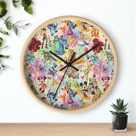 Pixar Wall Clock Etsy