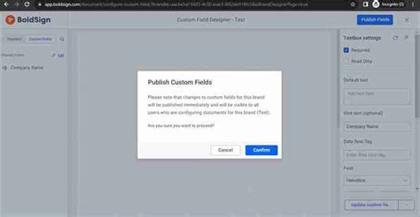 Effortlessly Build Documents With Custom Fields In Boldsign
