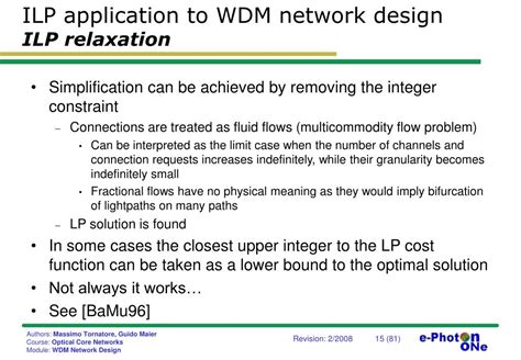 Ppt Optical Core Networks Wdm Network Design Powerpoint Presentation