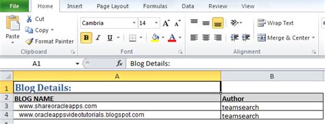 Bi Publisher Api Example Creating Excel Report From Xmlxsl Fortf In