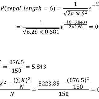 A Naïve Bayesian classifier using a numerical attribute Download Scientific Diagram