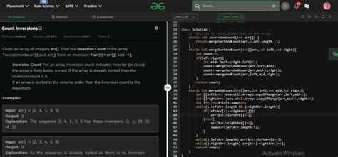 Javaproblems Dailypractice Geeksforgeeks Galgotiasuniversity