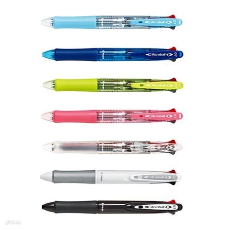 Pilot 아크로볼 4색 볼펜 07mm Bkab45f Bg 예스24