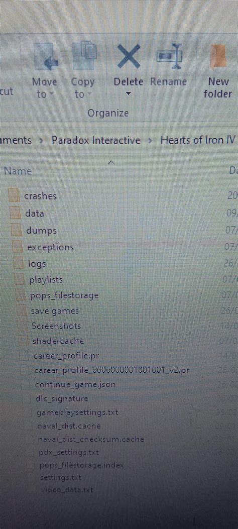 why i have no mod folder in my hoi4 folder r hoi4