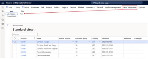 Bartender And Label Integration In Dynamics 365 Dhrp Blogs