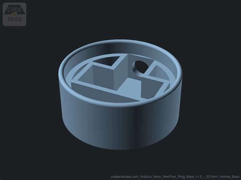 Arduino Nano NeoPixel Ring Base Code And Make