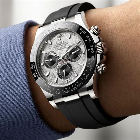 Rolex Rolex Daytona White Gold Rolex Daytona White Dial Mens Rolex