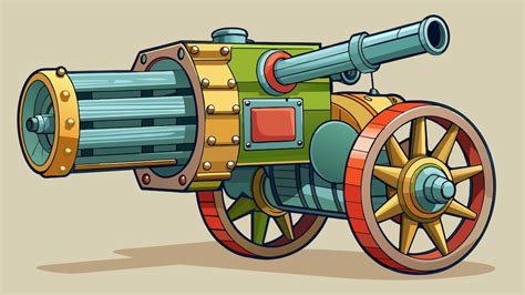 Premium Vector Gatling Vector Graphics Illustration Eps Source File Format Lossless Scaling